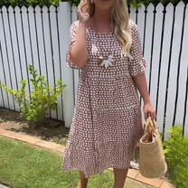 Andrea - Vintage Casual Maxi Summer Dress – Perth Apparel